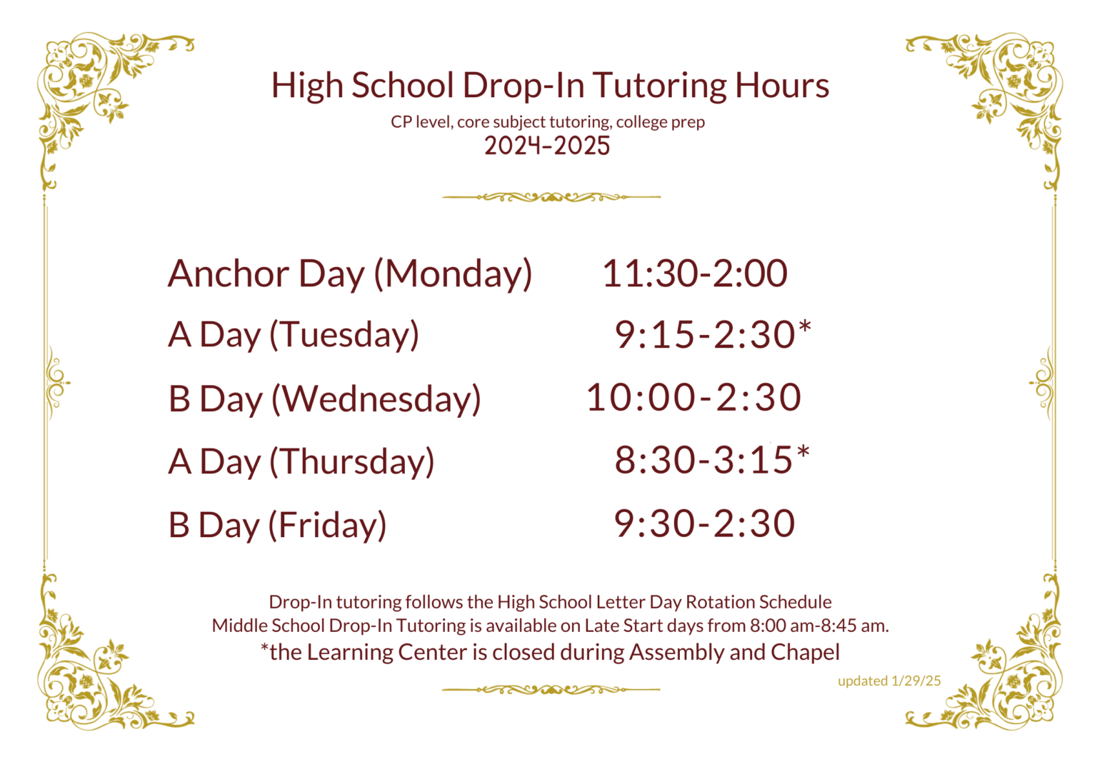 Your Pathway to Success – Learning Center